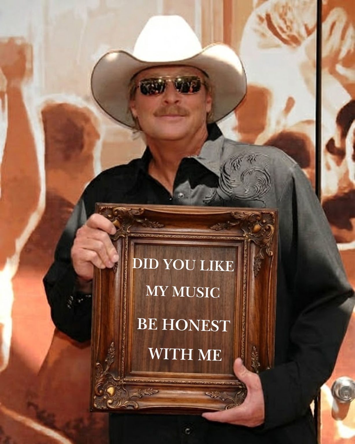 THIS SONG DOESN’T LOOK BACK — IT HOLDS ON. When Alan Jackson sings ...